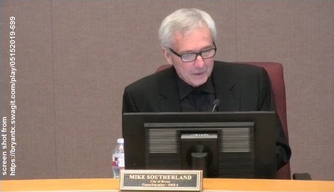Bryan Councilman Mike Southerland Announces He Is Cancer Free - WTAW ...