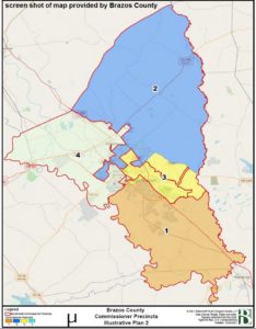 Divided Brazos County Commission Approves New Precinct Map - WTAW ...