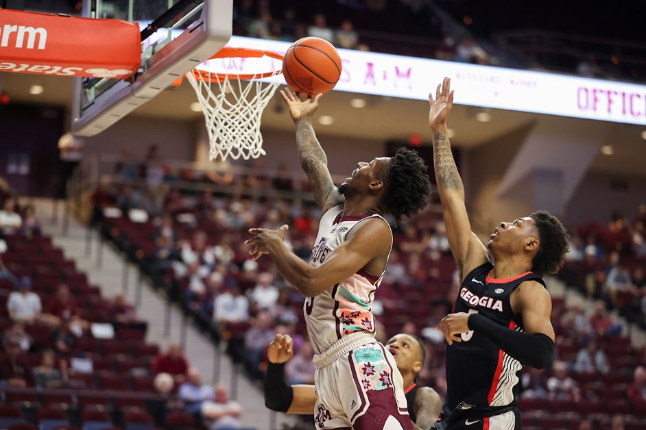 Jackson's Perfect Night Gives Aggie Men 91-77 Win over Georgia - WTAW ...